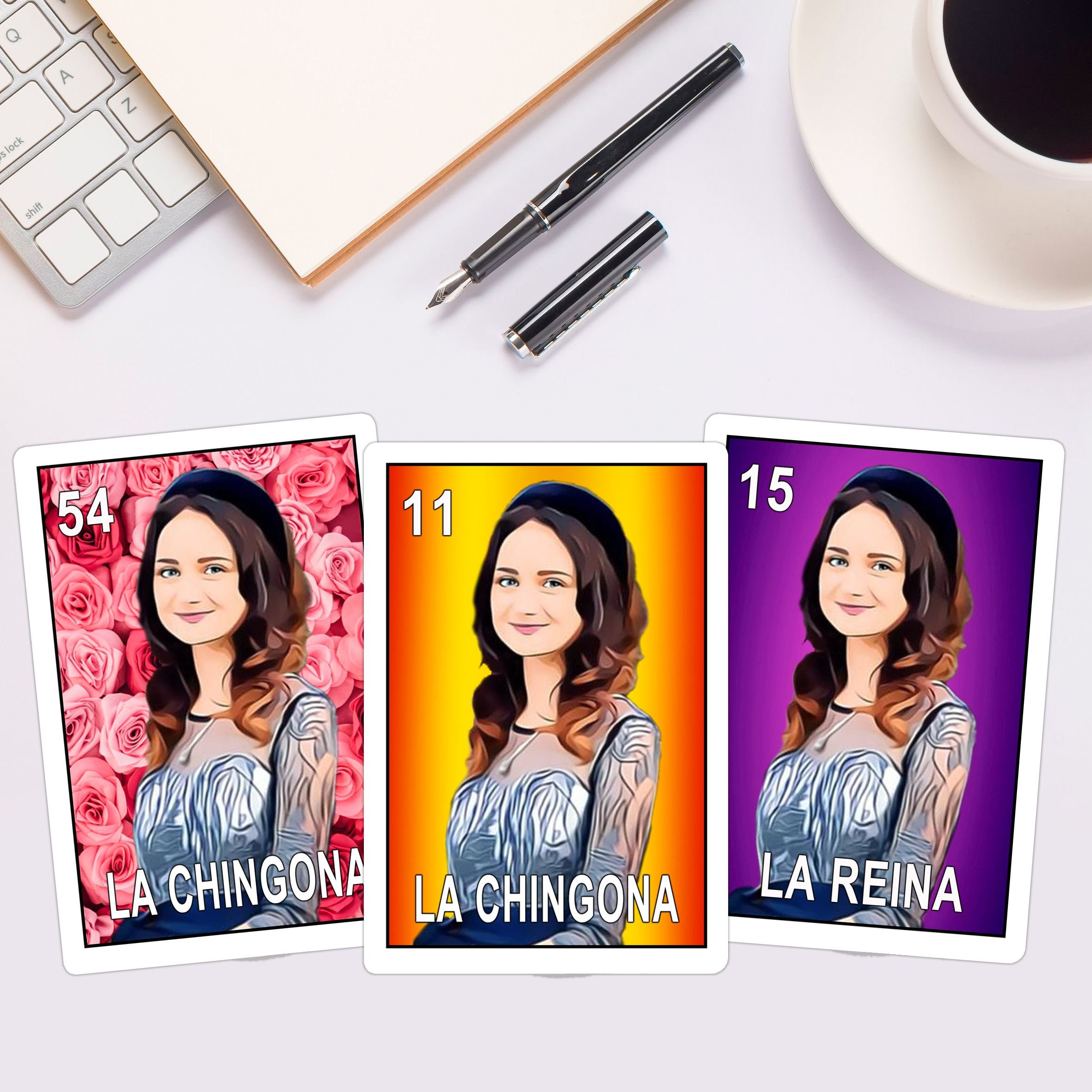 Custom Loteria Card PNG, Personalized Loteria Card, Bingo Card - Etsy