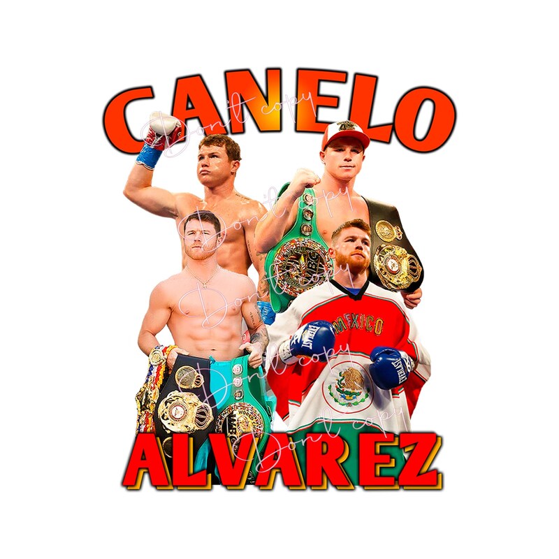 Canelo Alvarez Logo - Etsy