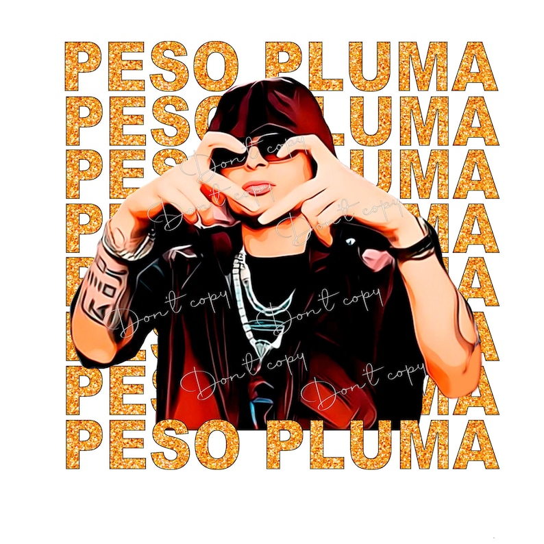 Peso Pluma Png Sublimation, Digital Download File - Etsy