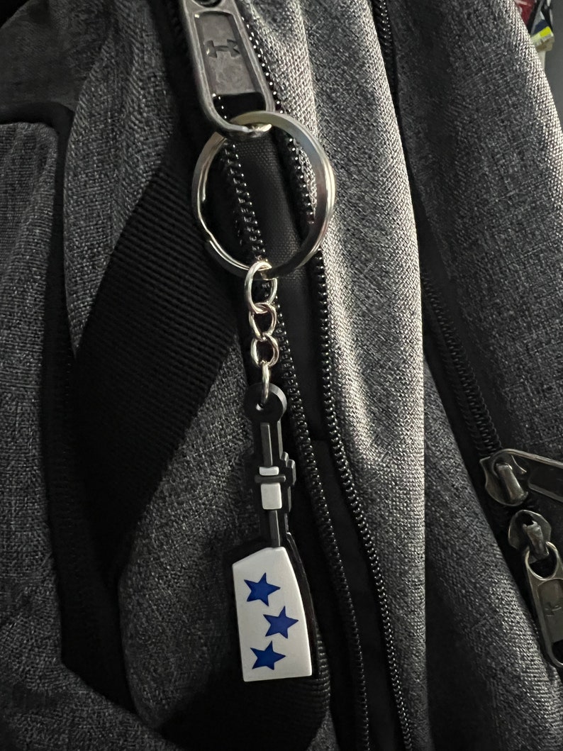 Custom Rowing Oar Blade Keychain, Key Ring, Zipper Pull - Etsy