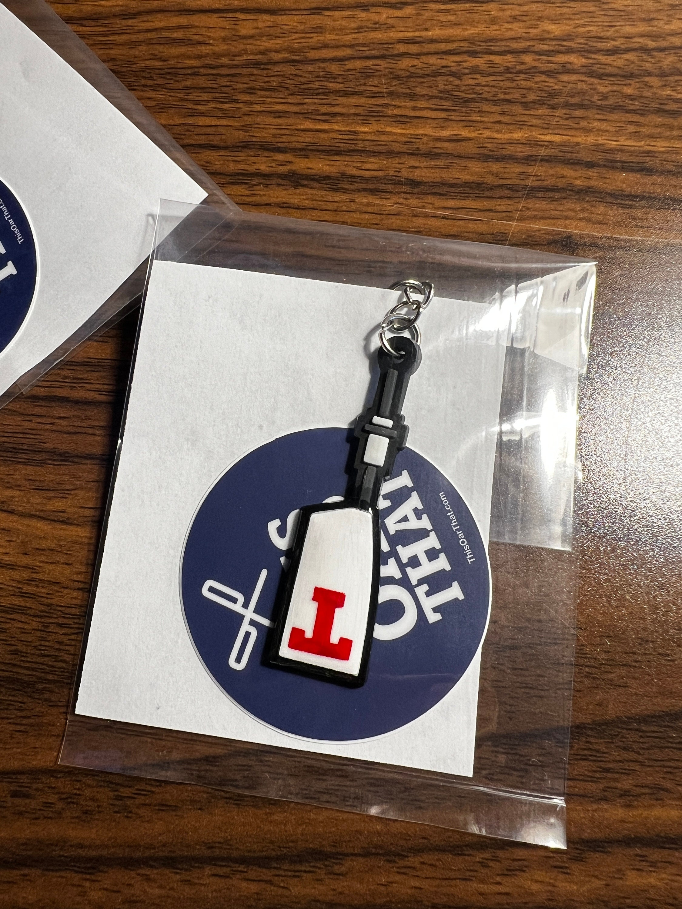 Custom Rowing Oar Blade Keychain, Key Ring, Zipper Pull - Etsy