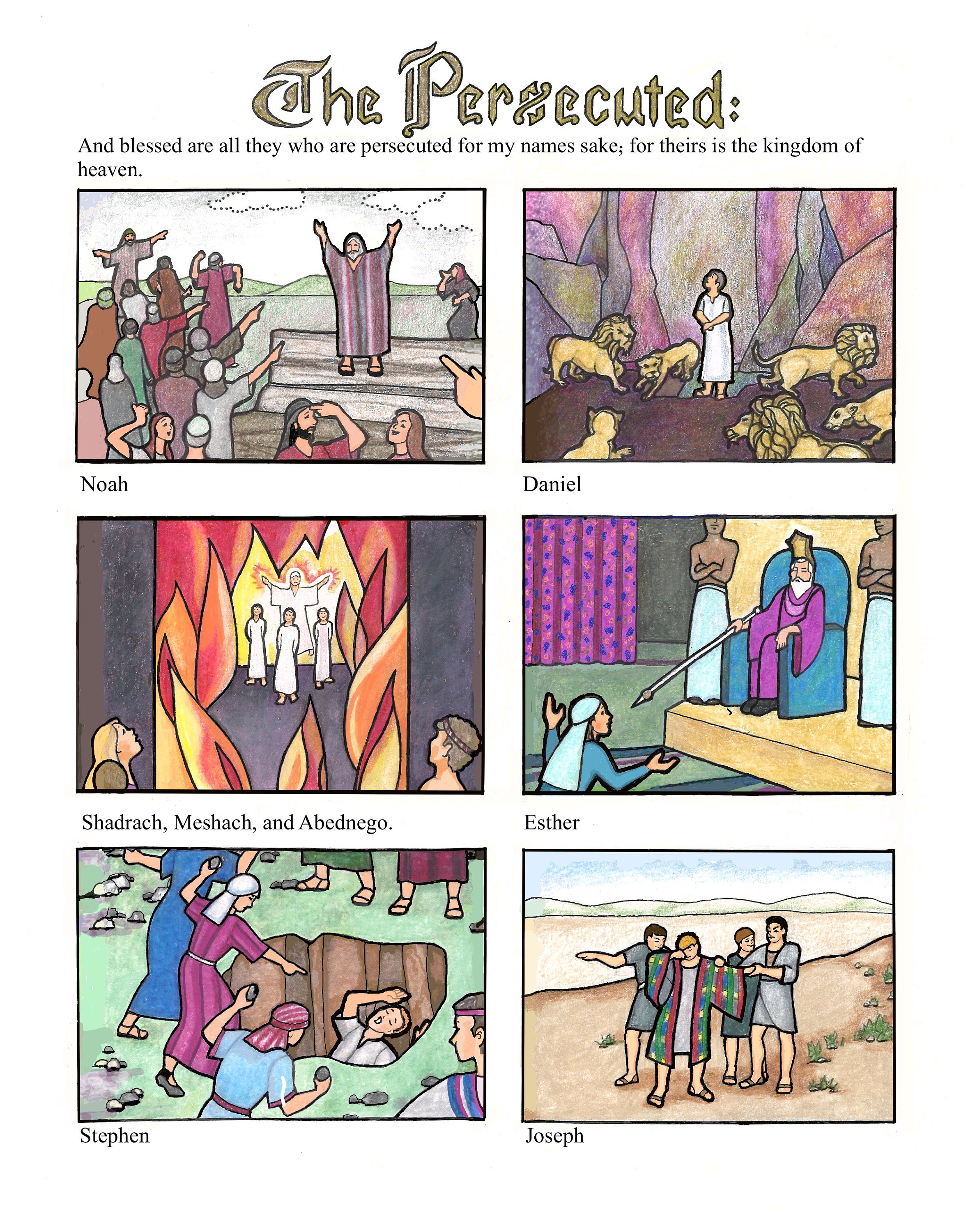 The Beatitudes From the Holy Bible and the Book of Mormon - Etsy