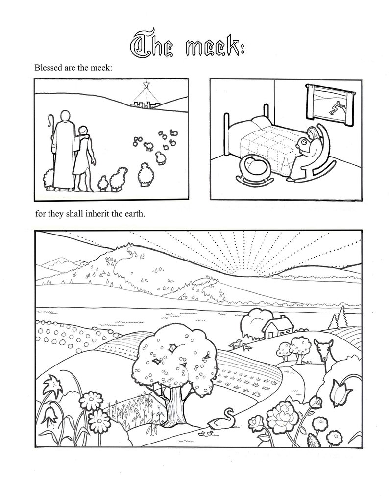 The Beatitudes From the Holy Bible - Etsy