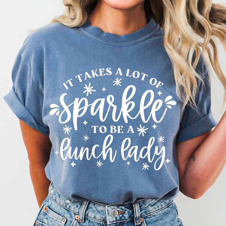 Lunch Lady Svg It Takes A Lot Of Sparkle To Be A Lunch Lady Etsy