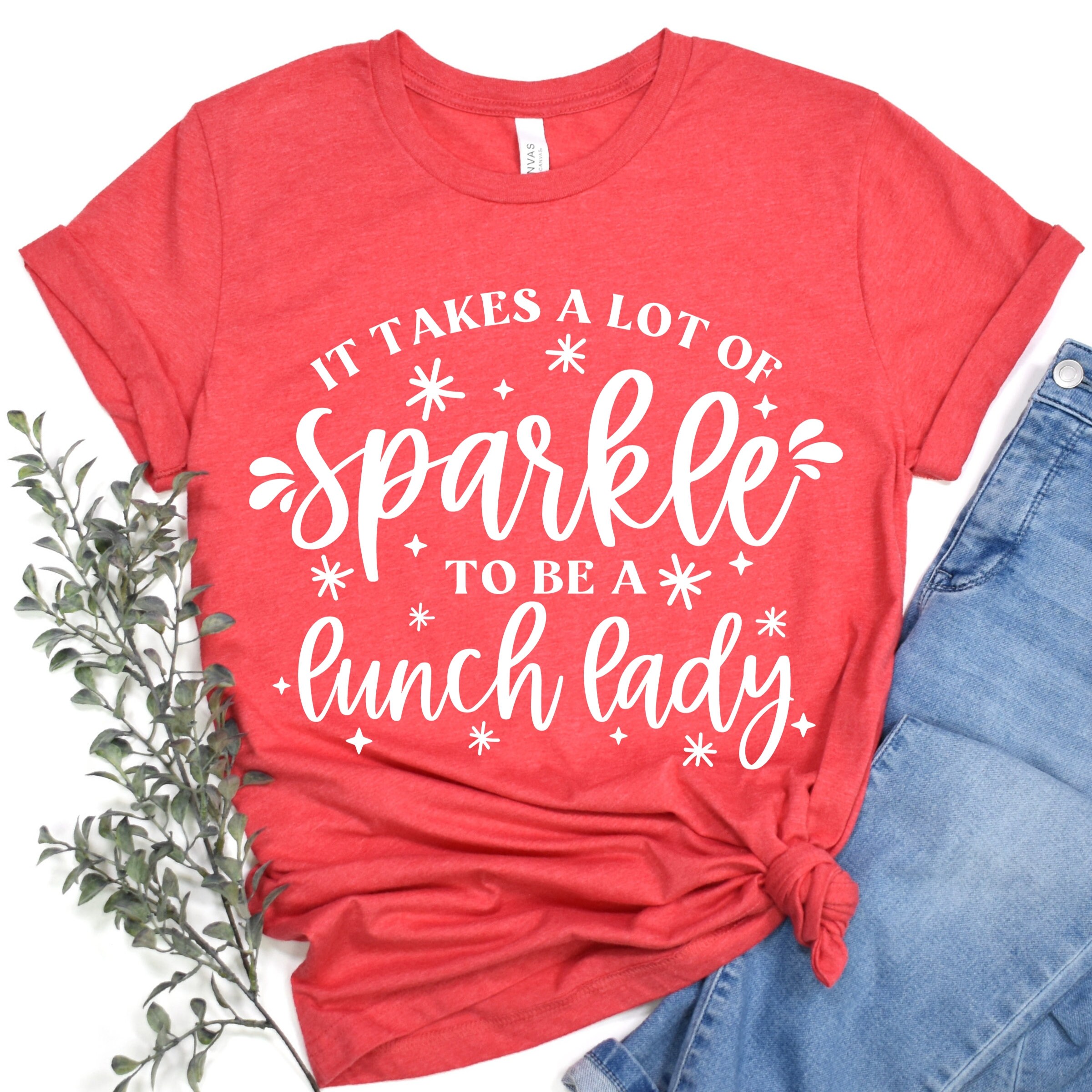 Lunch Lady Svg It Takes A Lot Of Sparkle To Be A Lunch Lady Etsy