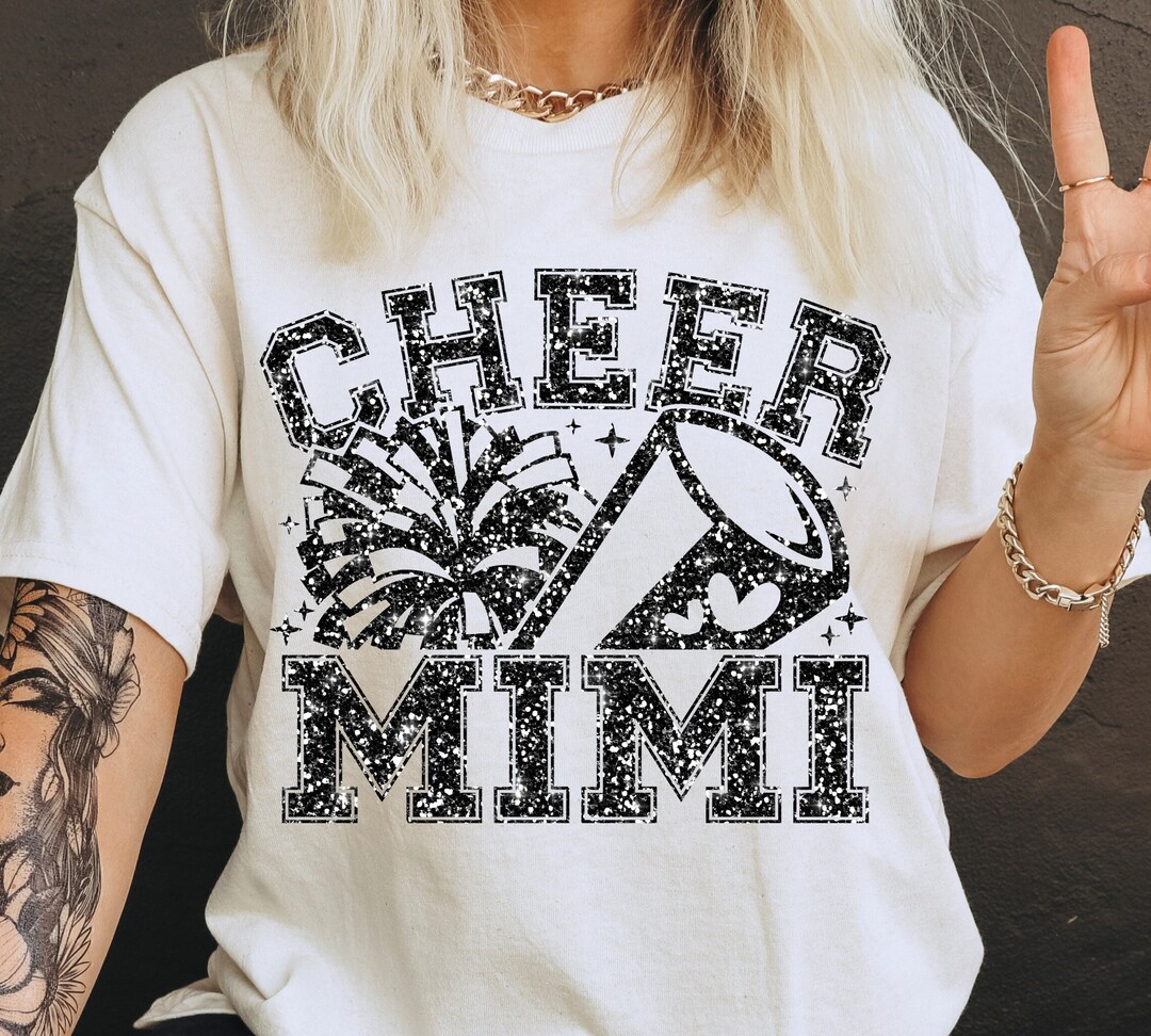 Cheer Mimi Svg, Cheer Grandma Svg, Cheerleader Mimi Svg, Cheer Grandma ...