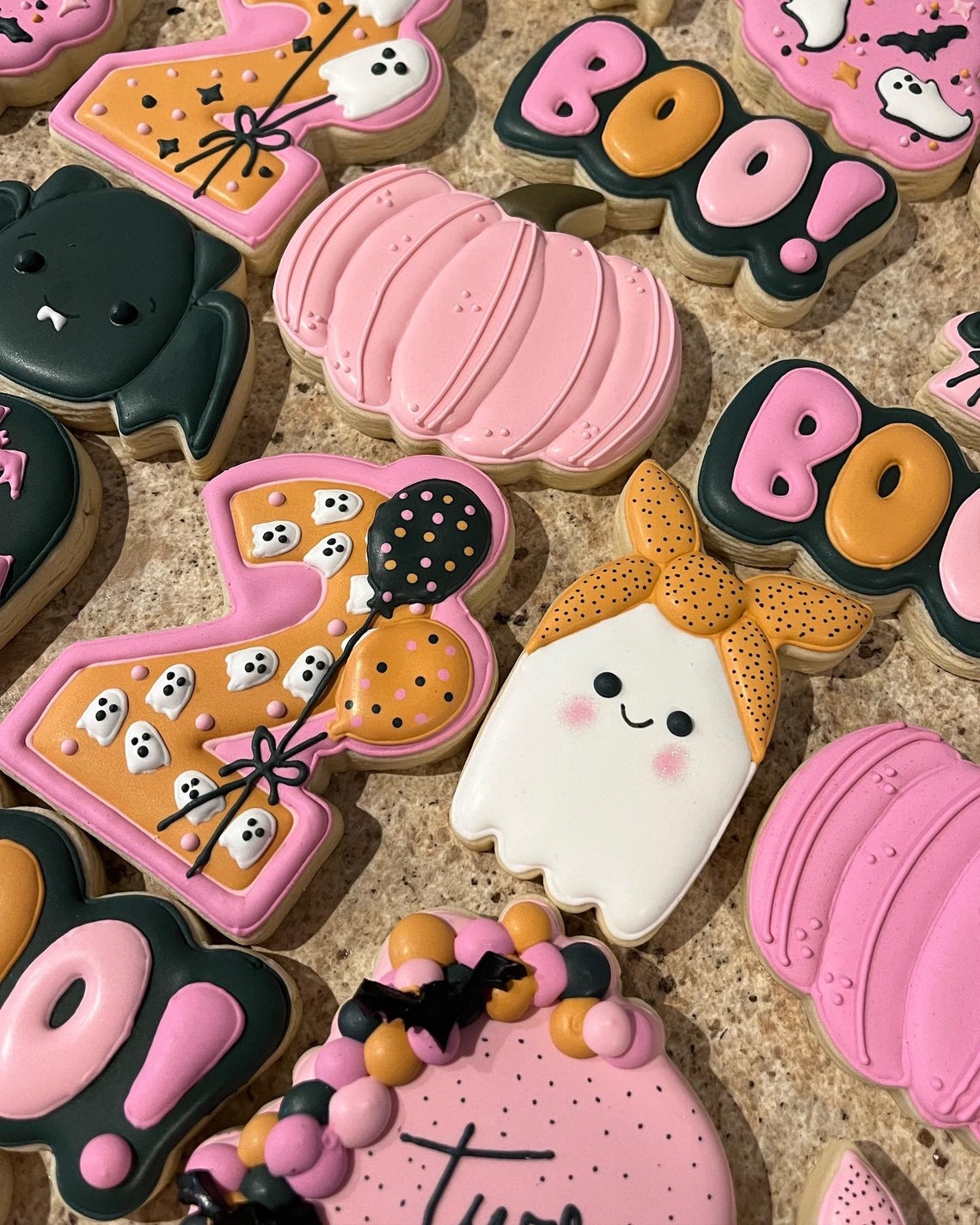 Halloween Birthday Cookies: Spooky Cookies - Etsy