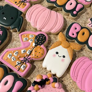 Halloween Birthday Cookies: Spooky Cookies - Etsy
