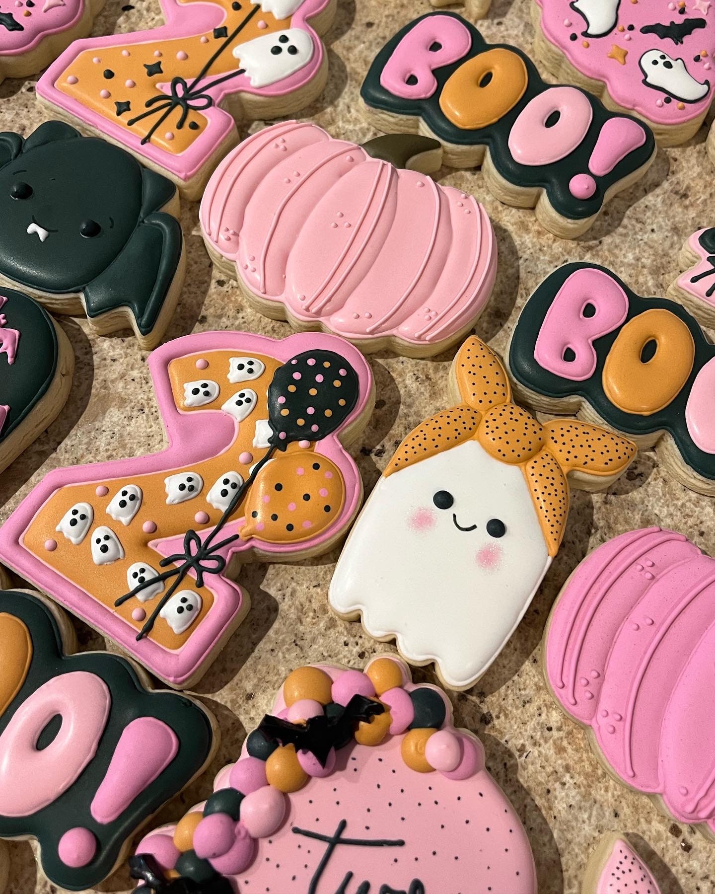 Halloween Birthday Cookies: Spooky Cookies - Etsy