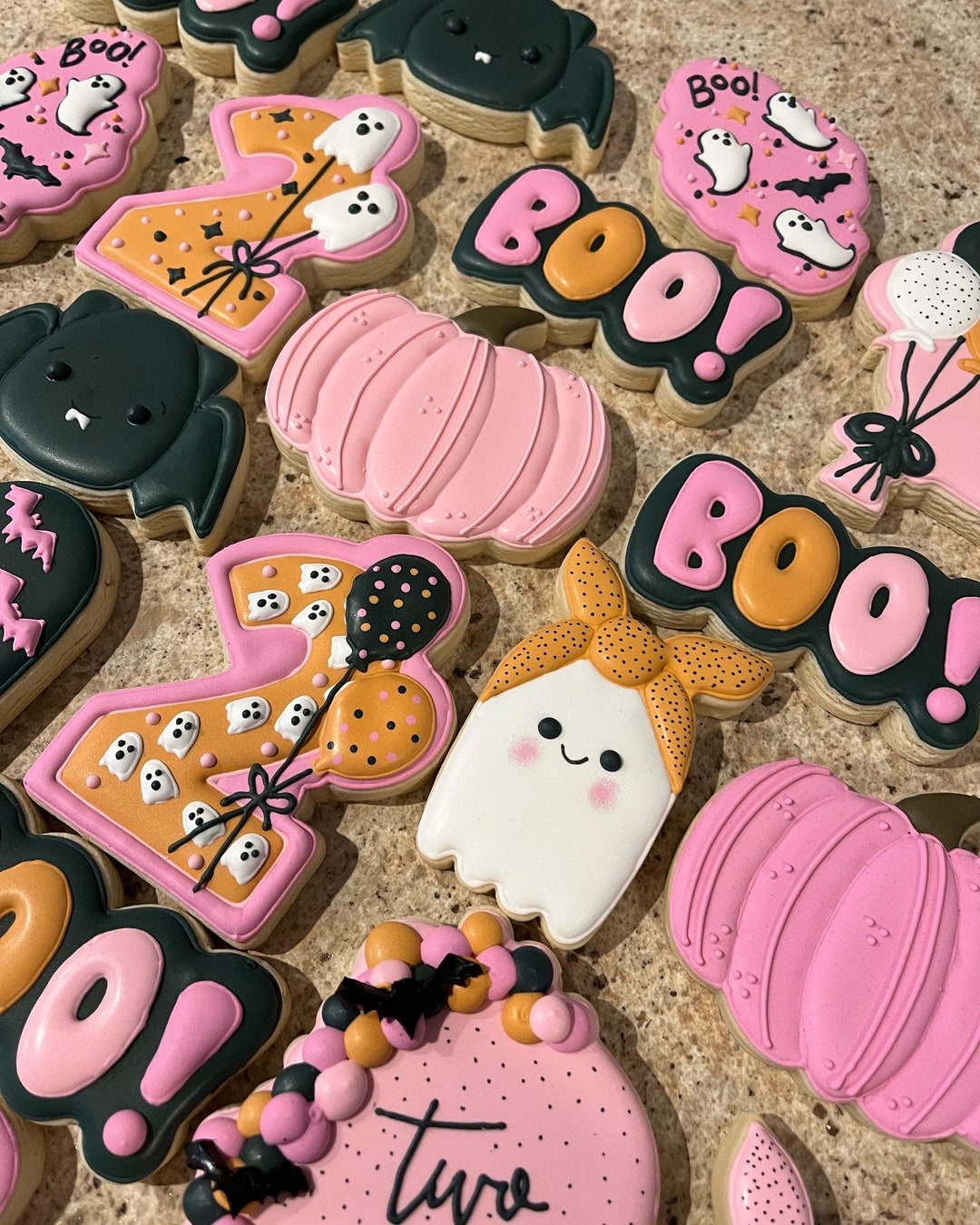 Halloween Birthday Cookies: Spooky Cookies - Etsy