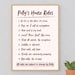 Personalised Dog House Rules Poster – Custom Funny Pet Wall Art – Add ...