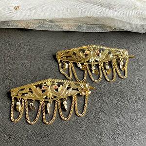 Punjabi Hair Pin Pippal Pathi Traditional Indian Hair Pin Jaggo Hair ...