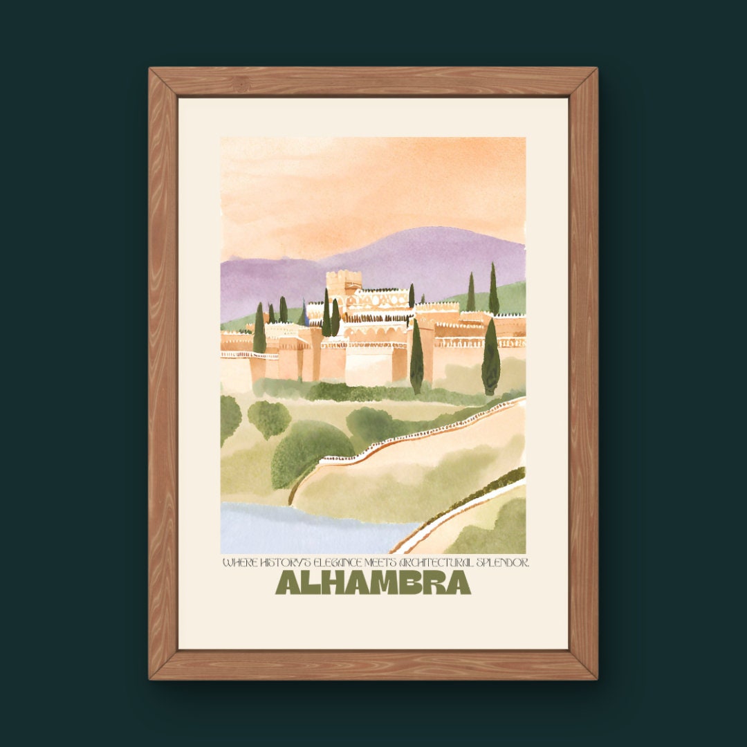 Alhambra Poster - Etsy