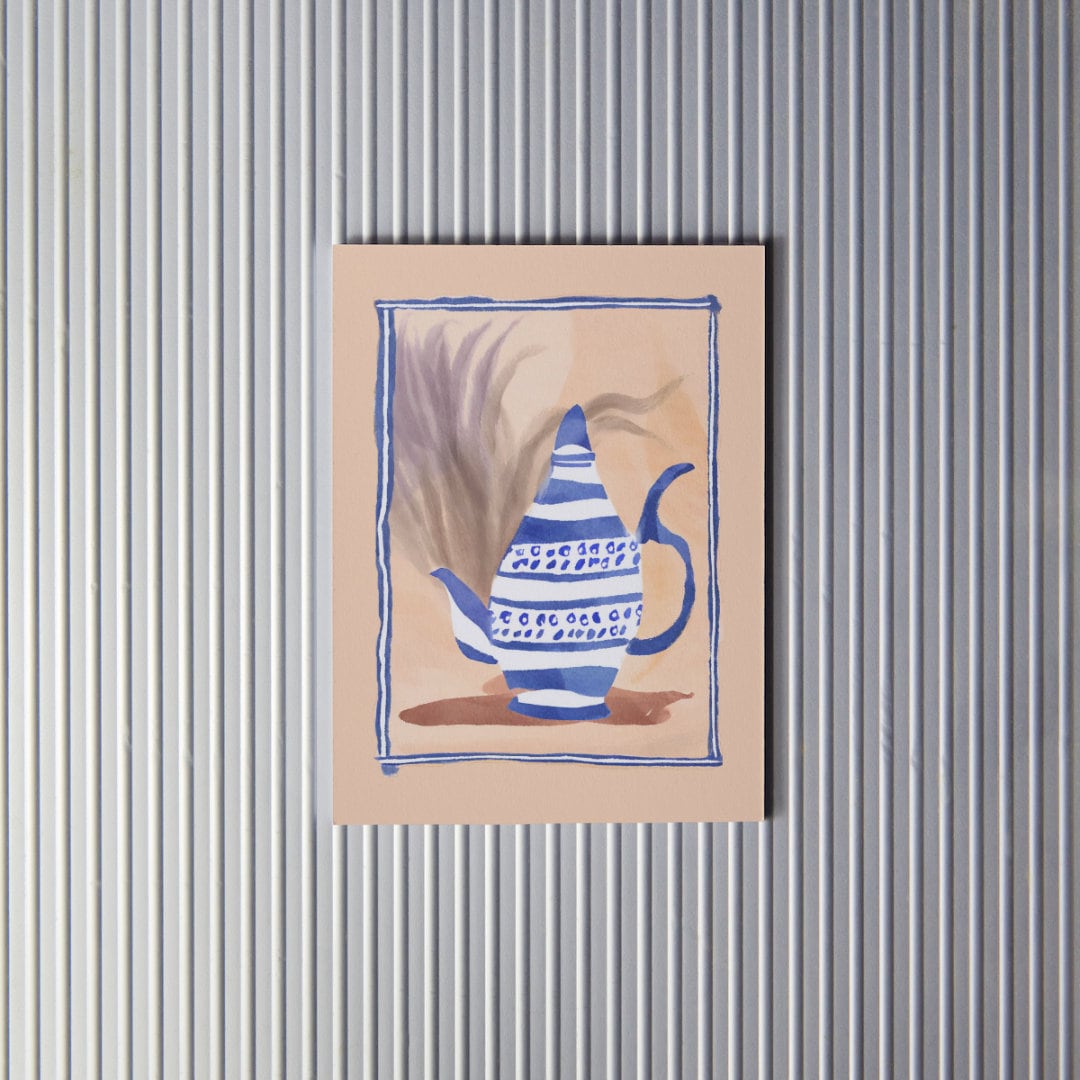 African Teapot Poster - Etsy
