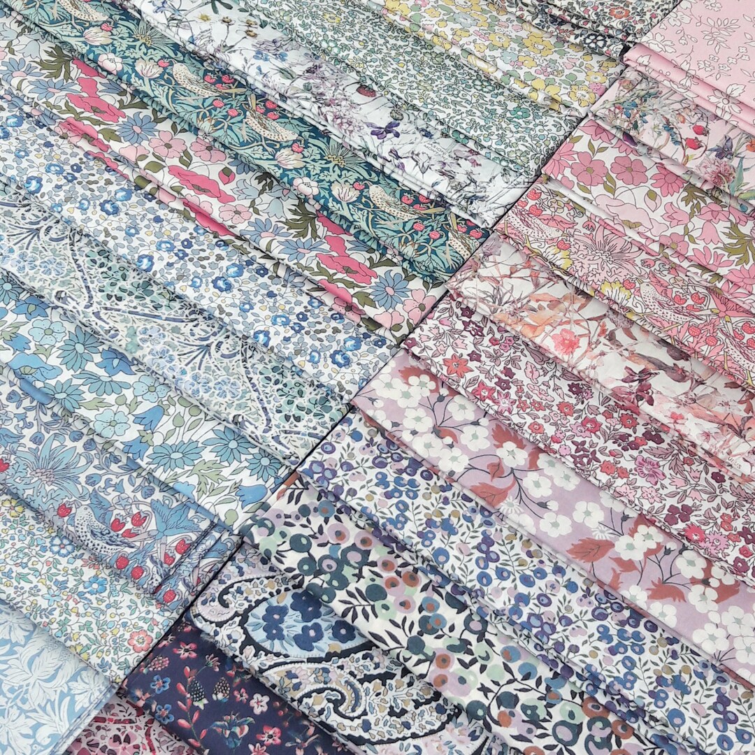Liberty Fabric Pack ~ Wild Flowers | Tana Lawn™ Cotton Quilting ...