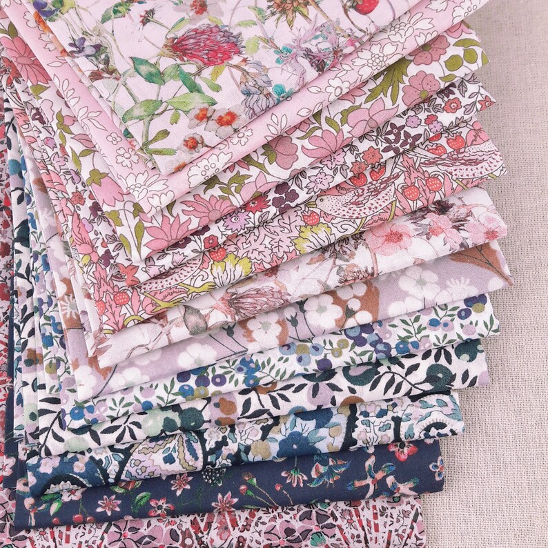 Liberty Fabric Pack Wild Flowers Tana Lawn™ Cotton - Etsy
