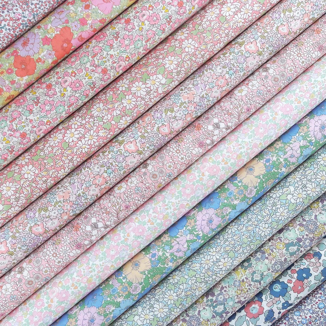Liberty Fabric Pack ~ Meadow Song | Tana Lawn™ Quilting Cotton Charm ...