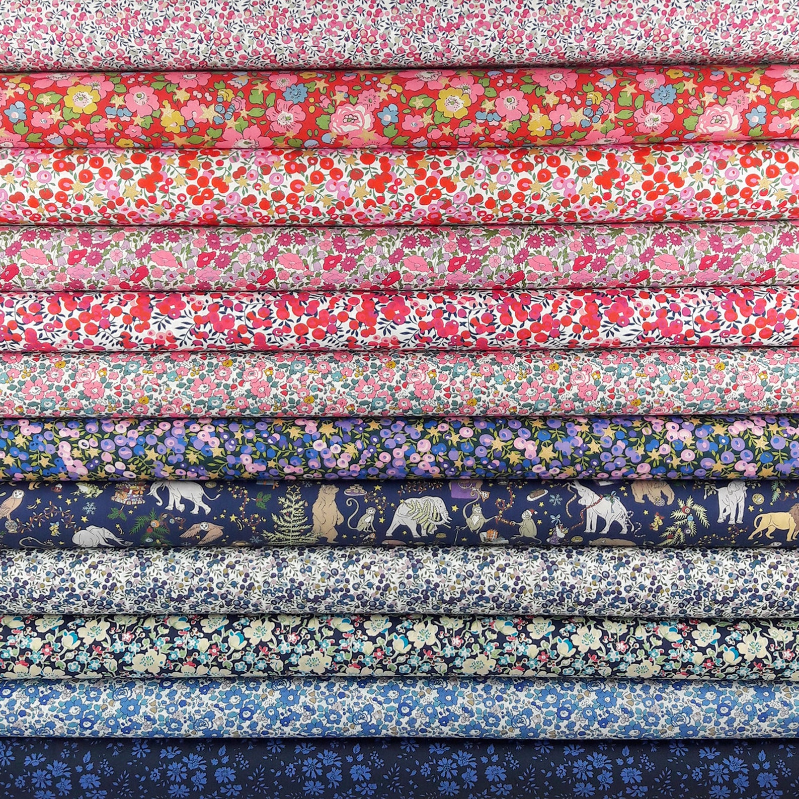 Liberty Fabric Pack ~ Wiltshire Star - Tana Lawn™ Quilting Cotton Charm ...