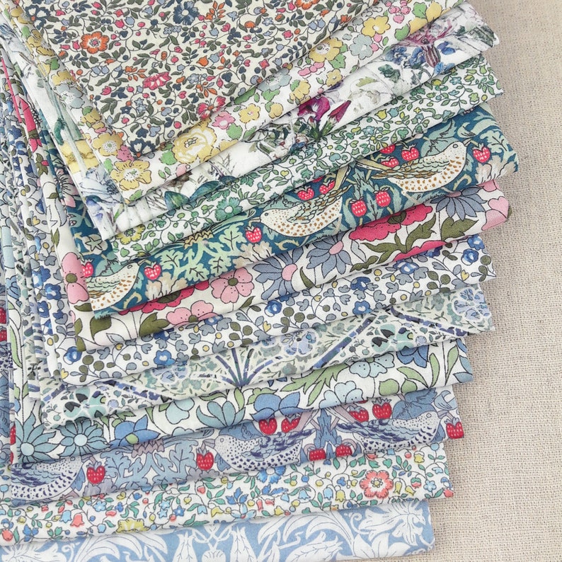 Liberty Fabric Pack Wild Flowers Tana Lawn™ Cotton - Etsy