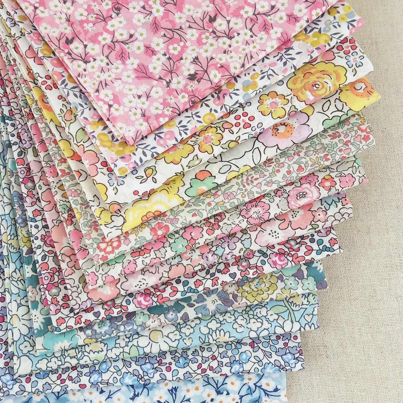 Liberty Fabric Pack ~ Ditsy Floral | Tana Lawn™ Quilting Cotton Charm ...