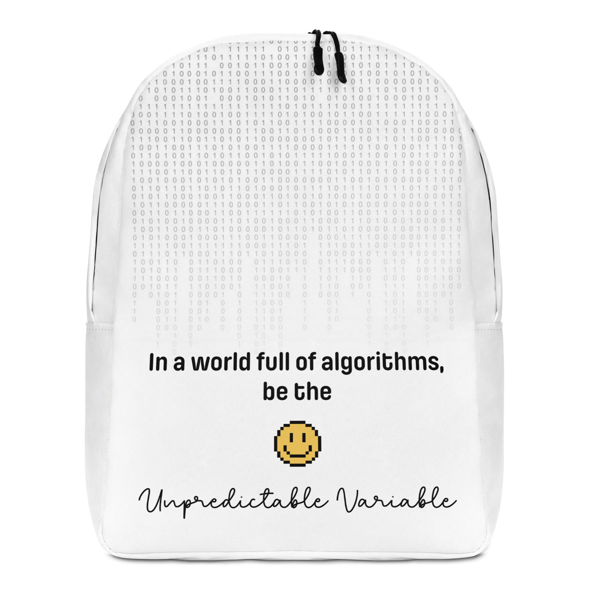 AI Inspired Backpack Sleek Design, in a World Full of Algorithms, Be ...