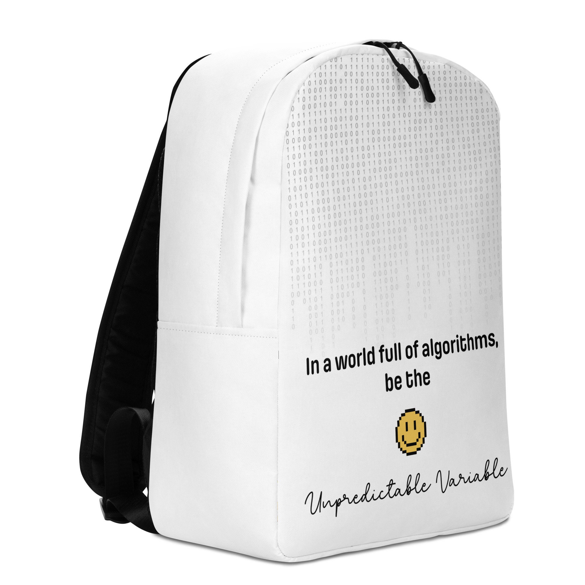 AI Inspired Backpack Sleek Design, in a World Full of Algorithms, Be ...