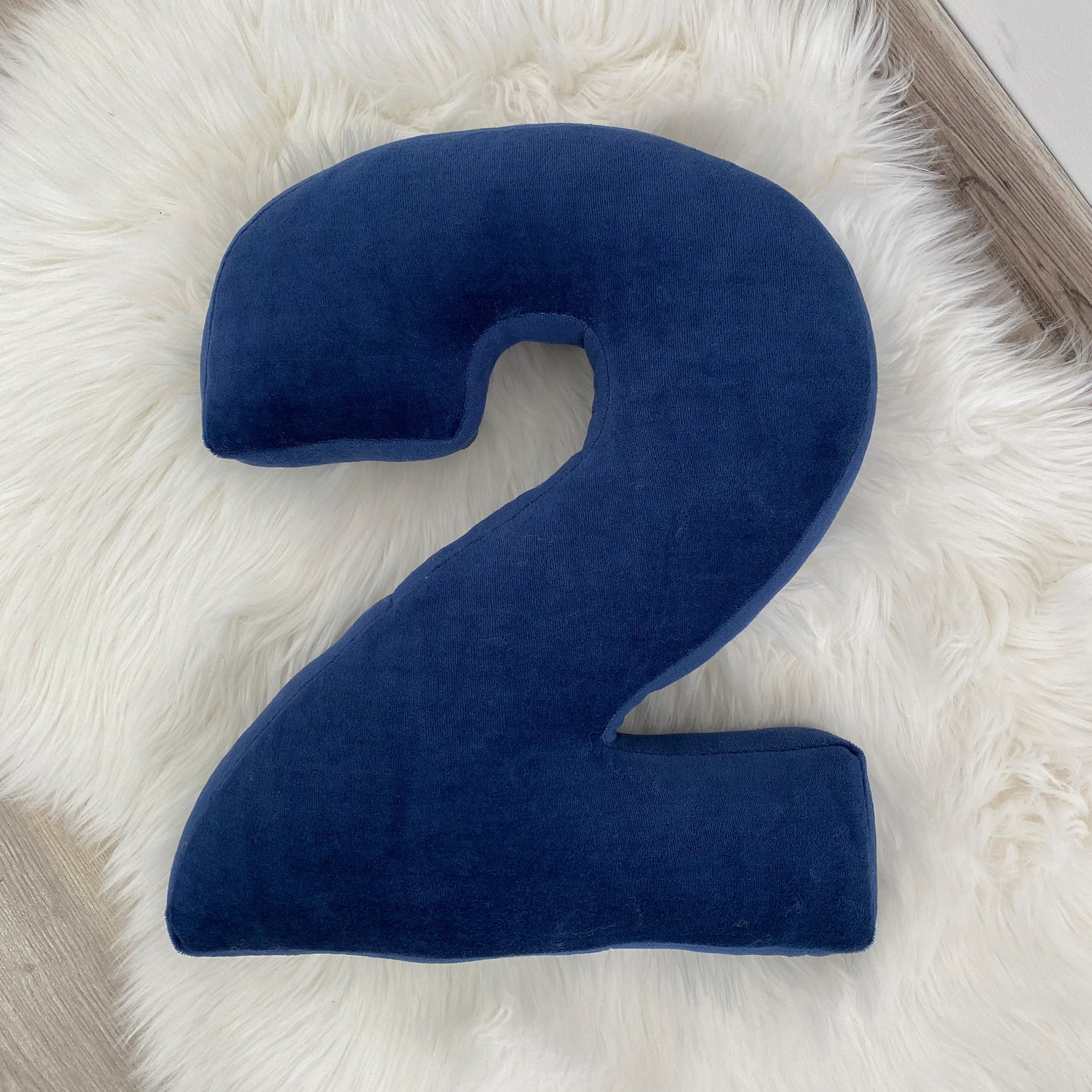 Colorful Number Pillow, Fabric Number Decoration, Personalized Number ...