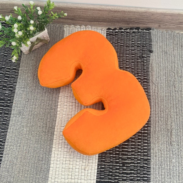 Number Pillow - Etsy
