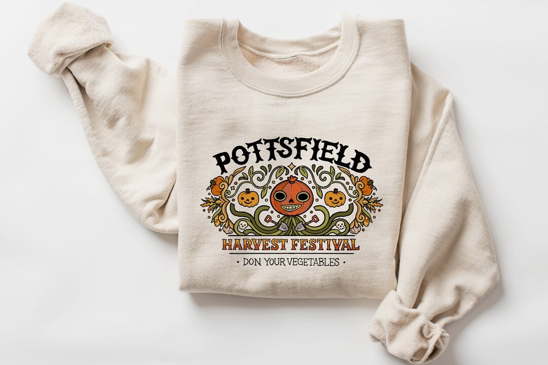 Pottsfield Harvest Festival Sweater Gift for Autumn - Etsy