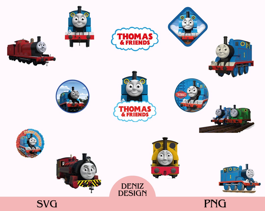Thomas the Train Svg Train Svg for Cricut Thomas the Train - Etsy