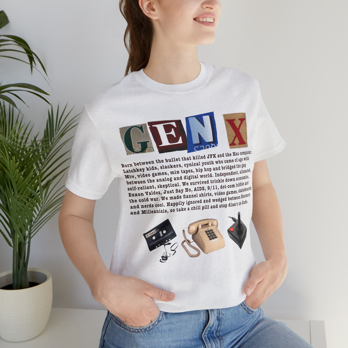 GEN X Shirt Generation X Tshirt Gen X Quote T-shirt 80s T - Etsy