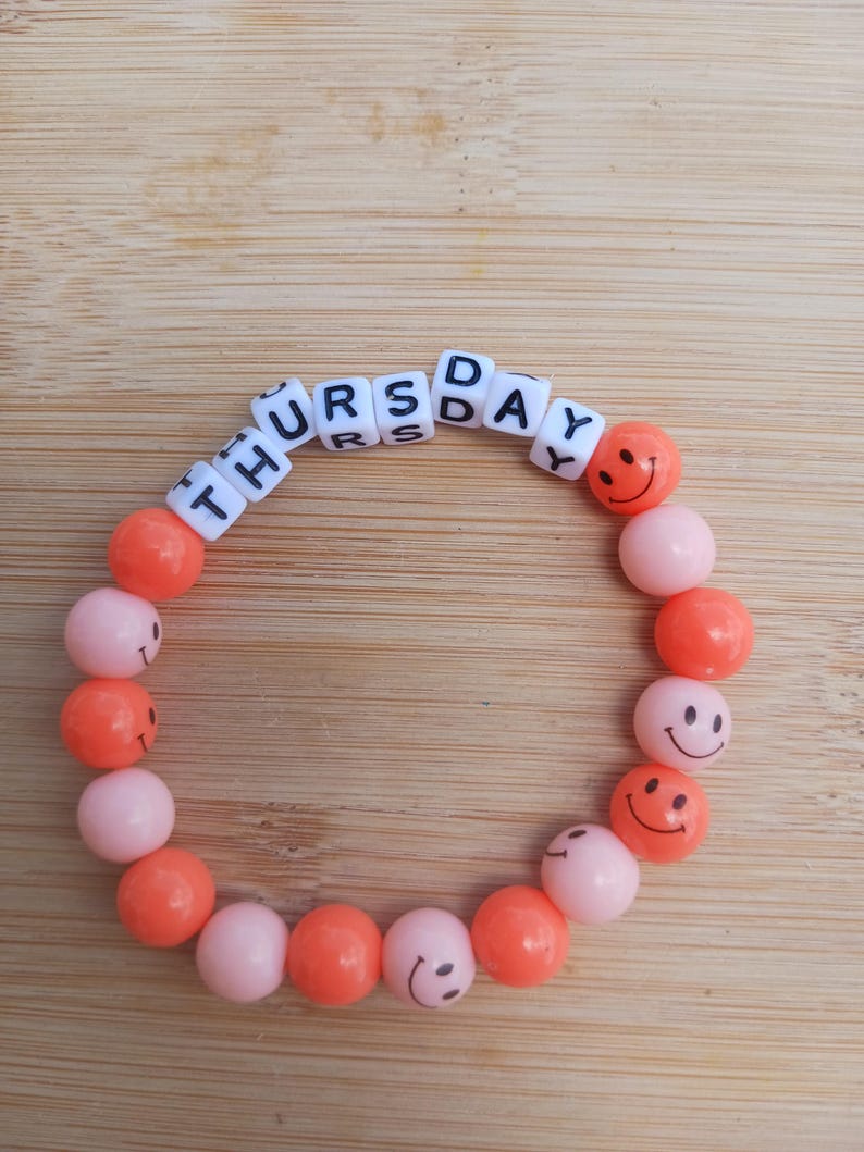 Days of the Week Bracelets - Etsy