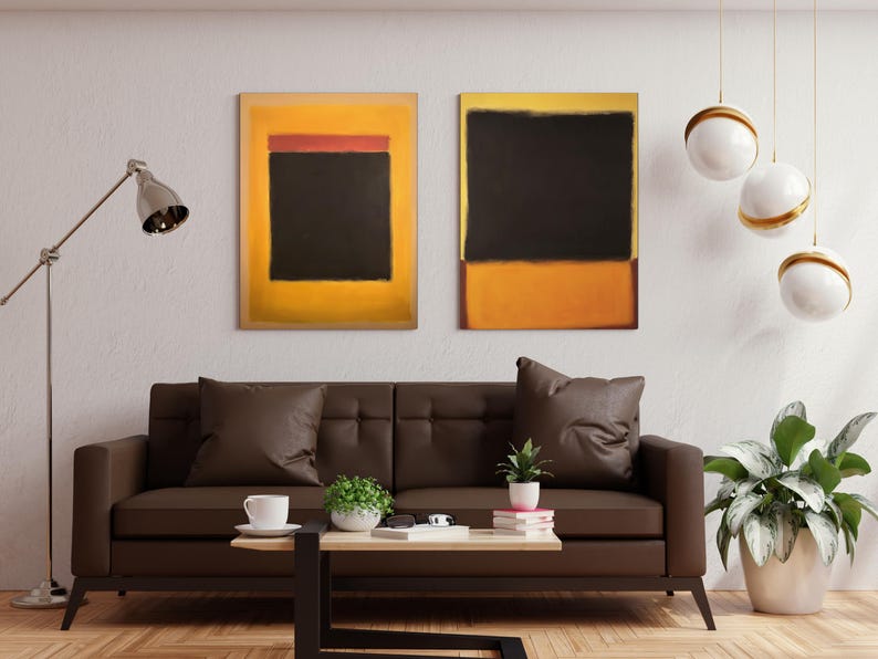 150+ Mark Rothko Inspired Color Fields Art Collection | Digital Prints ...