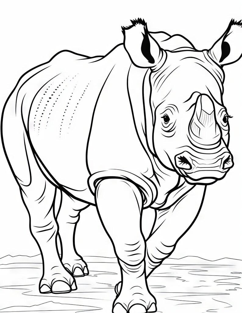 Printable Wild Animals Coloring Book | Fun and Educational Coloring ...