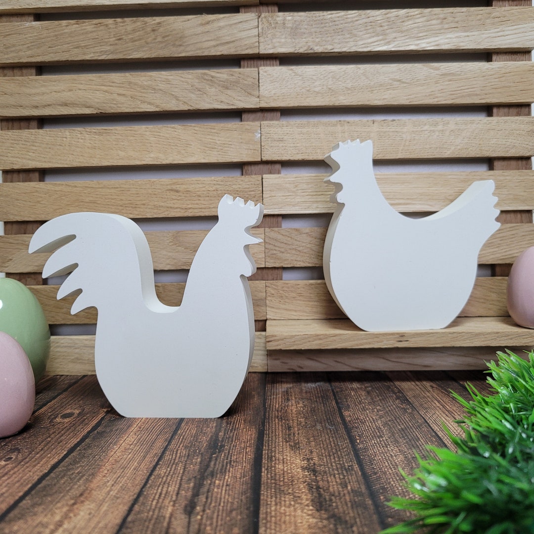 Silicone Mold Chicken Rooster and Hen | Chicken Animal Bird | Easter ...