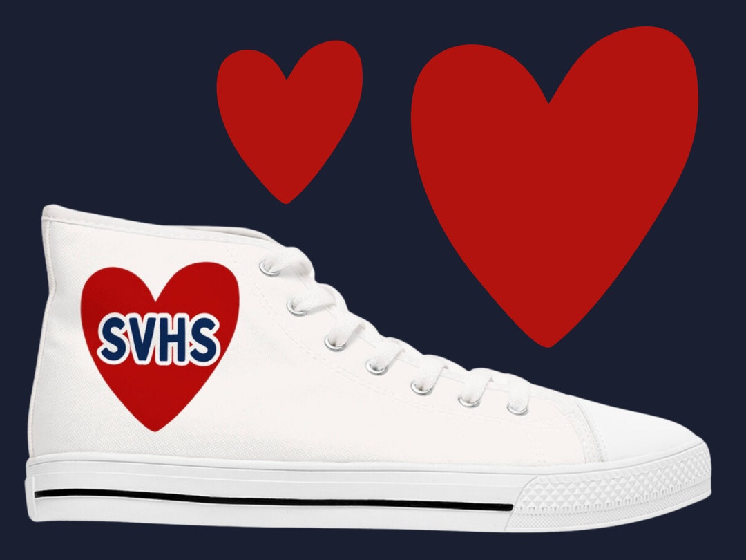 Women's High School Personalized Custom High Top Shoes: - Etsy