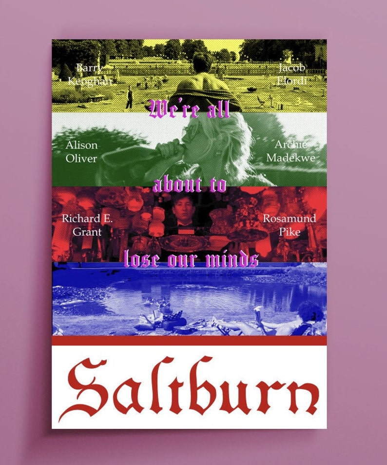 Saltburn (2023) Poster - Etsy