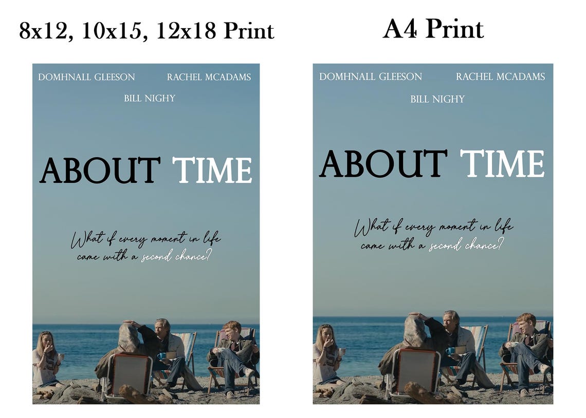 About Time (2013) Poster - Etsy