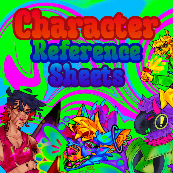 Character Reference Sheet Commissions - Etsy