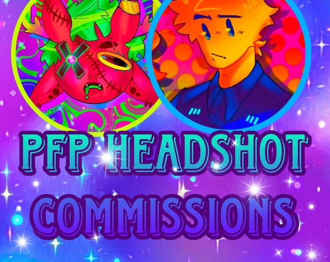 Profile Picture Pfp Headshot Commissions - Etsy