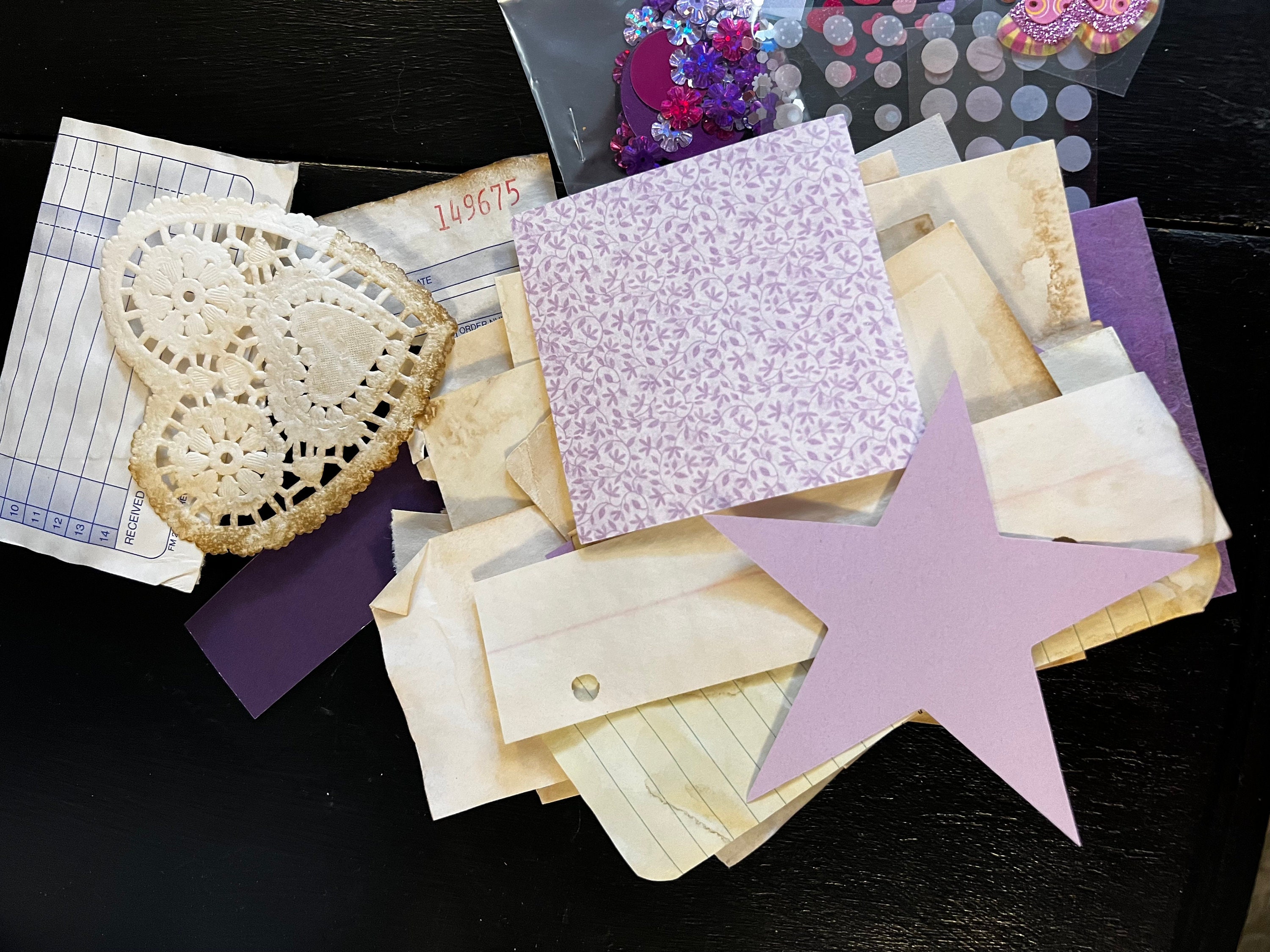 Vintage Binder Ring Junk Journal KIT Bundle 80 Pieces - Etsy