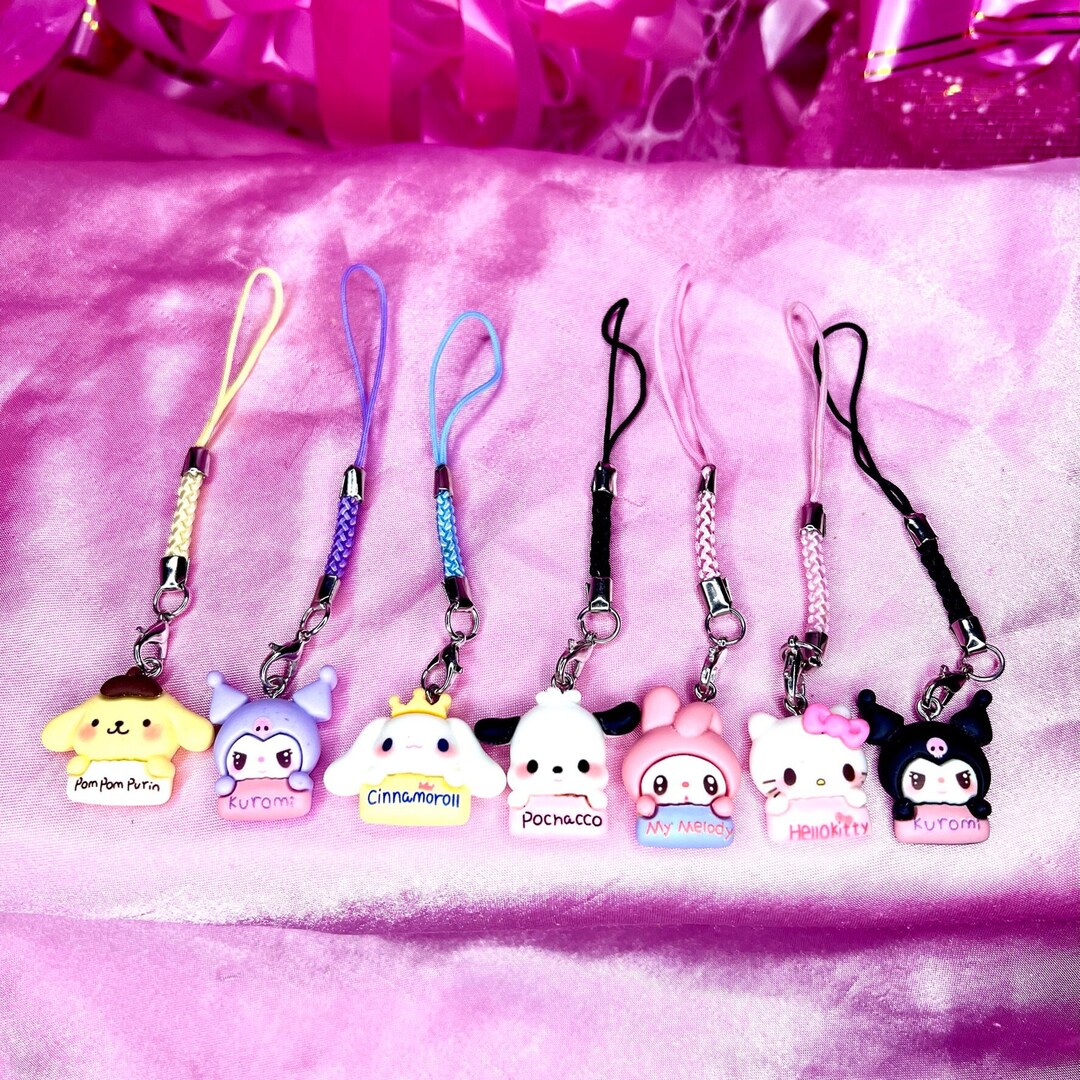 Colección de llaveros de personajes de Sanrio Lindo conjunto - Etsy España