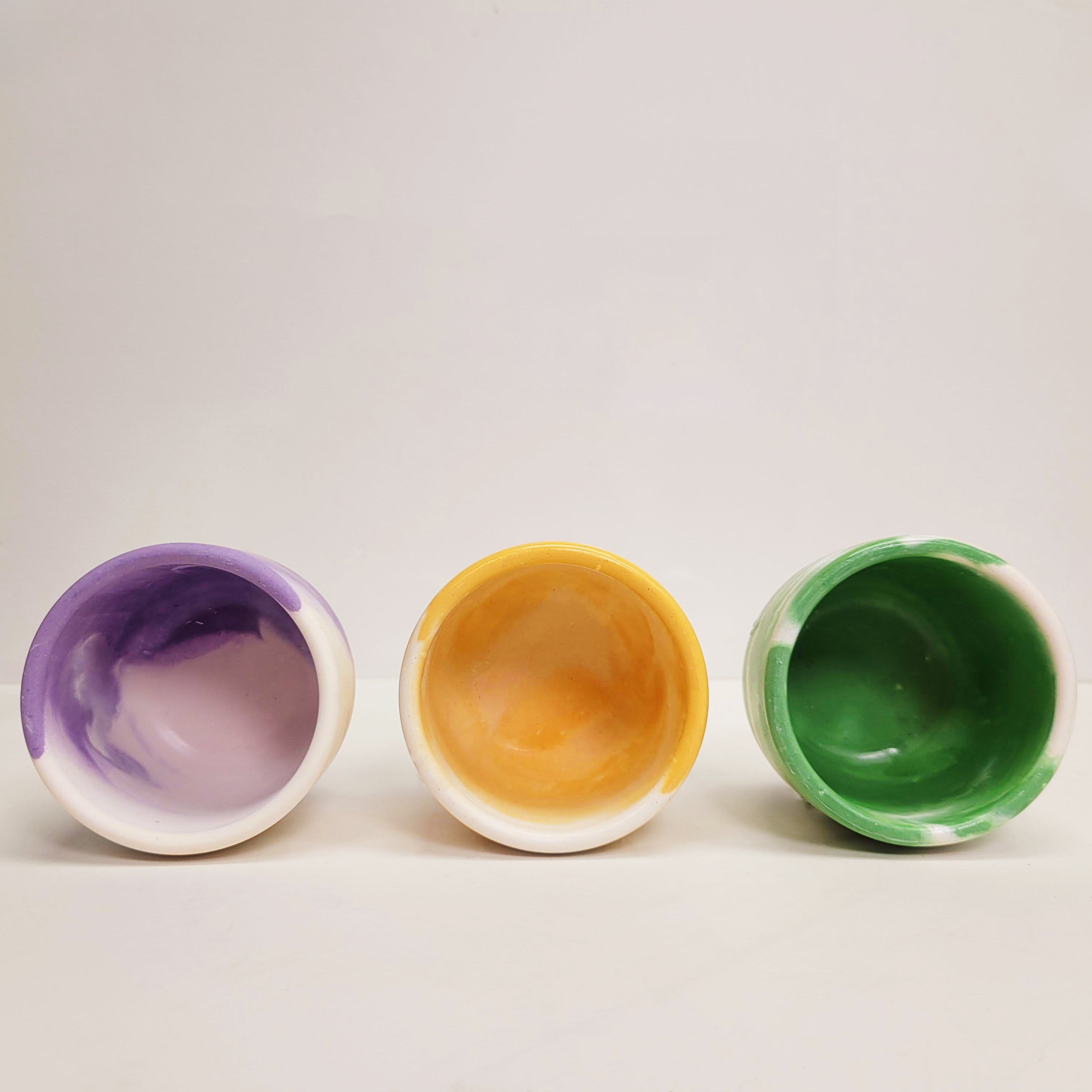 Handcrafted TULIP Concrete Candle Jars, Candle-making Vessels ...