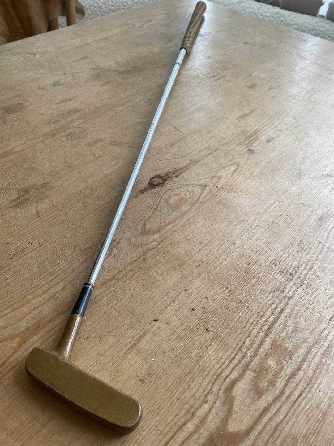 Vintage Avon Golf Club Putter Brass Head, 1940s/50s True Temper Step ...