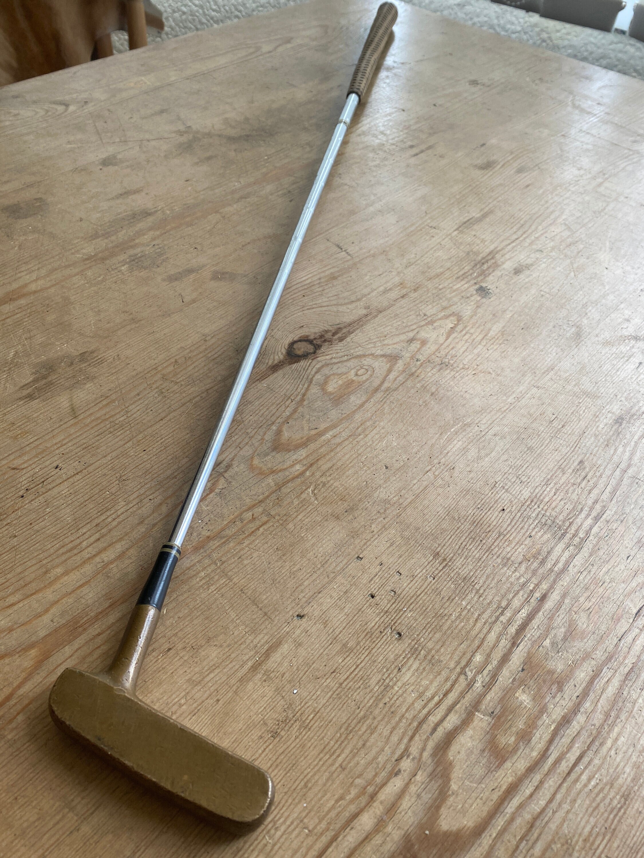 Vintage Avon Golf Club Putter Brass Head, 1940s/50s True Temper Step ...