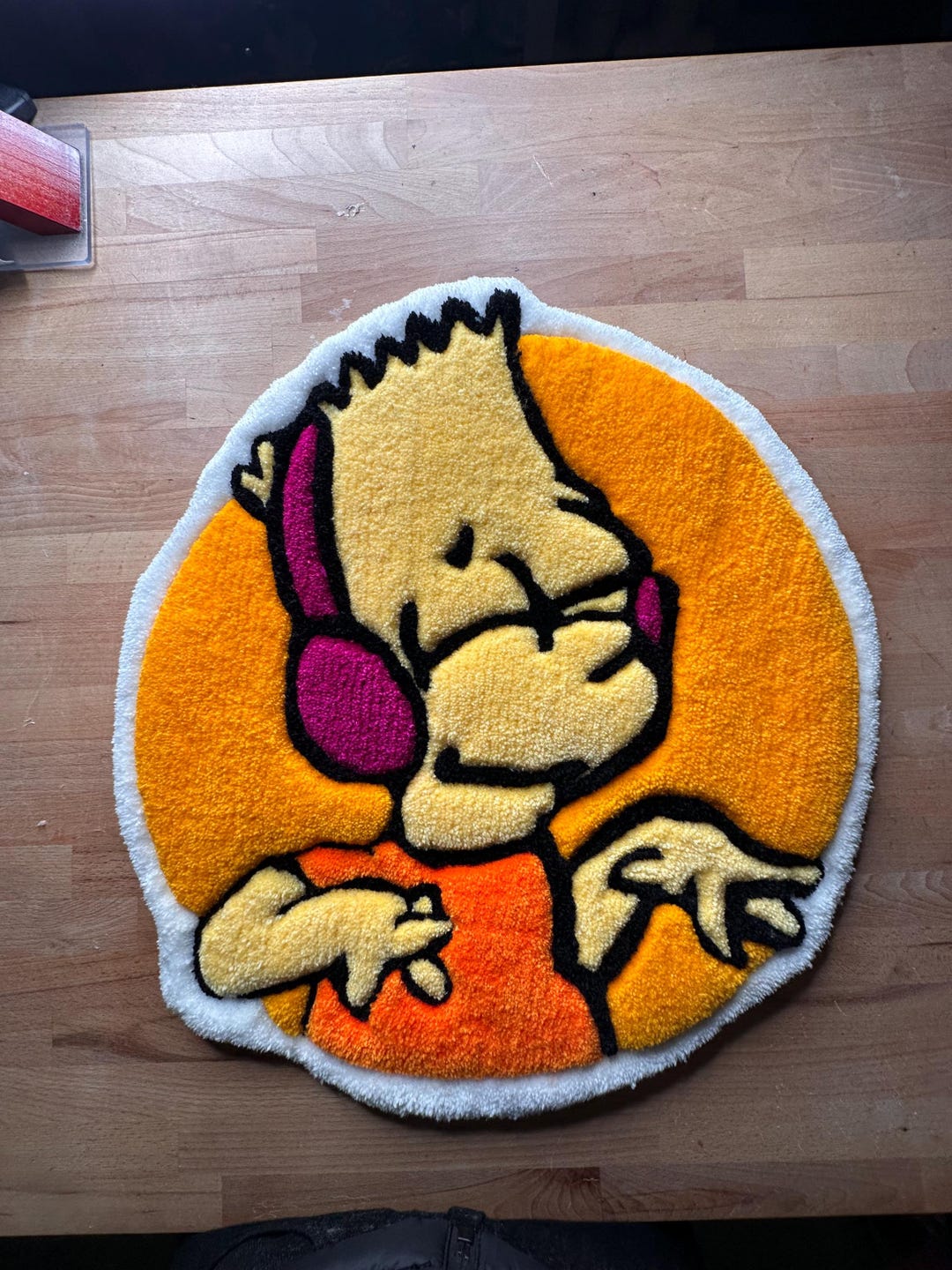 Bart Simpsons Handmade Rug - Etsy
