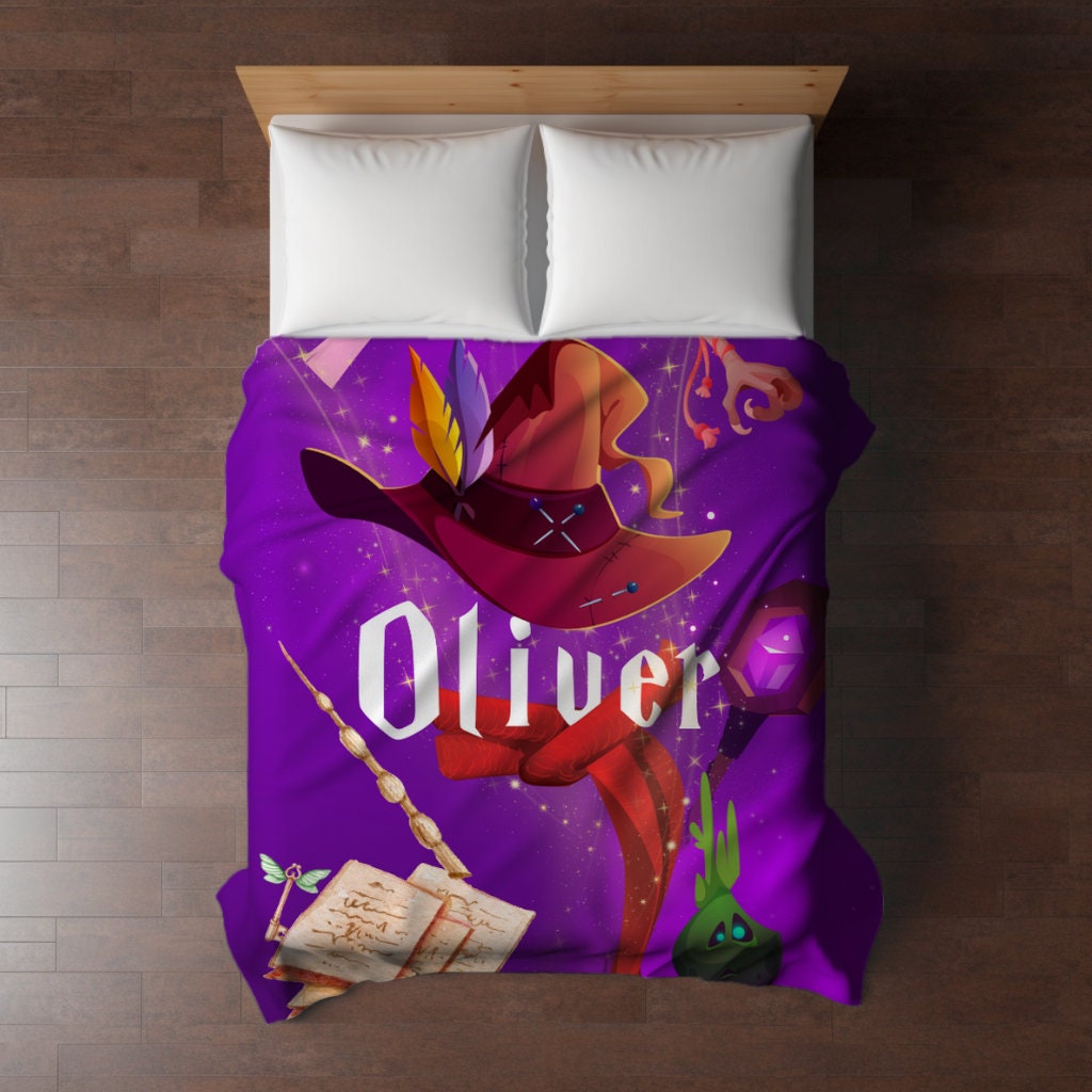 Custom Wizard Baby Blanket Magical Baby Blanket Wizard Blanket Gift for ...