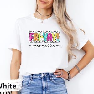 Comfort Colors Funny Teacher Friyay Shirt, Elementary Teacher Friday ...