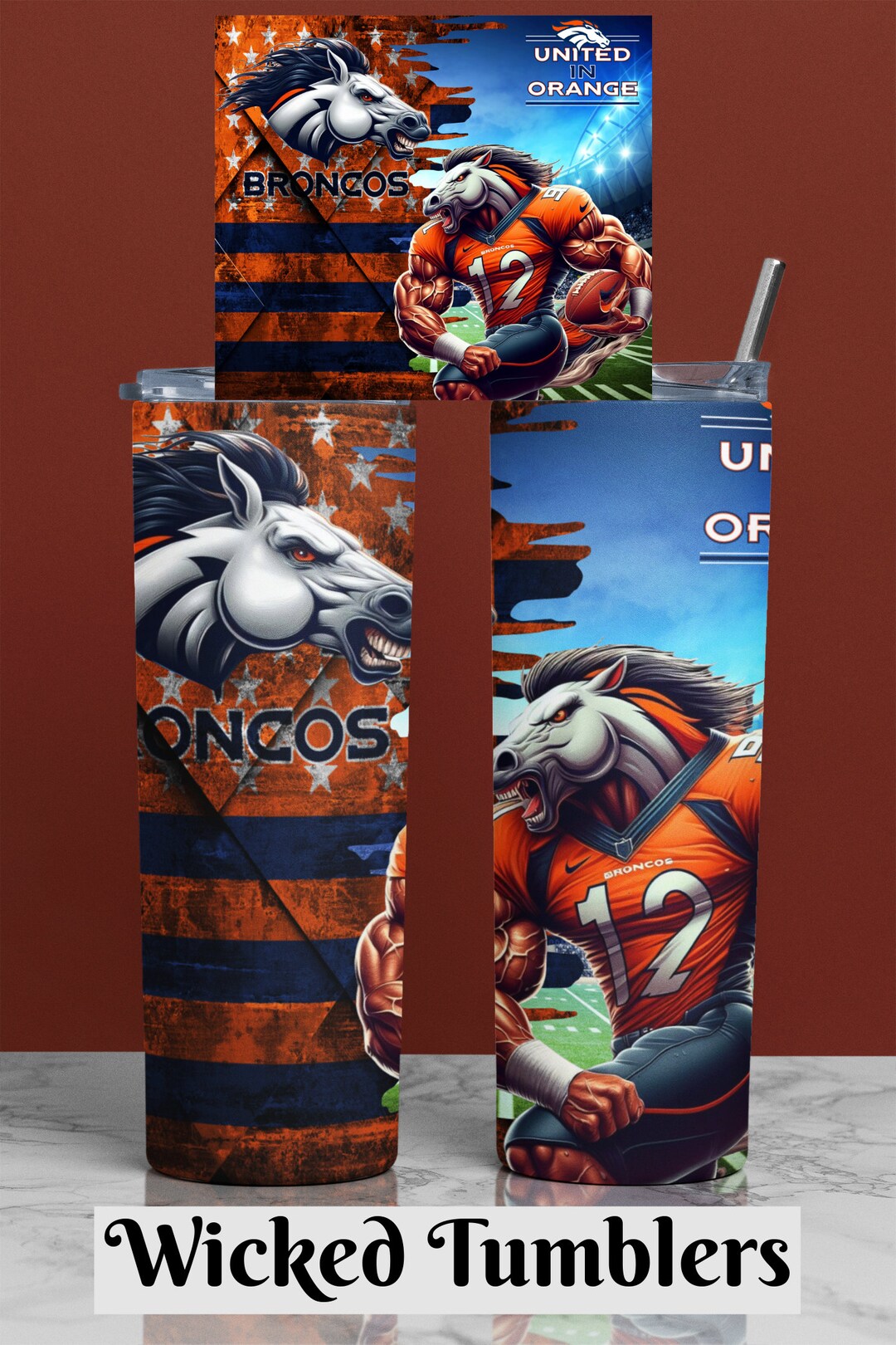 Denver 20oz Skinny Tumbler Wrap - Etsy