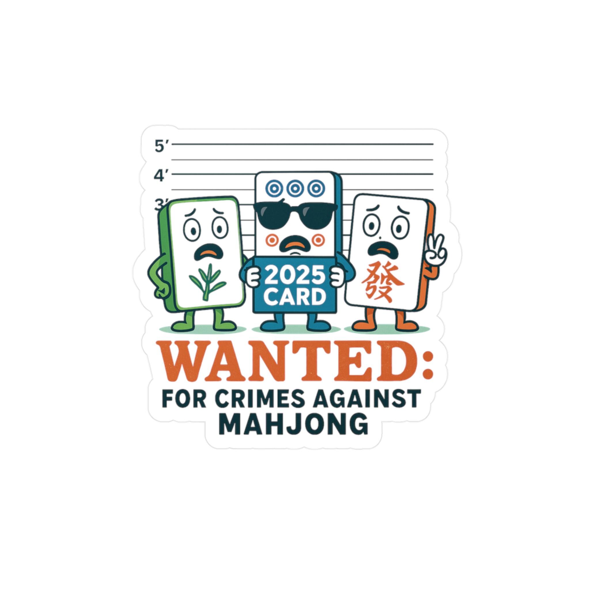 Vinyl Decal American Mahjong Funny Quote Game Room Decor, Mahjong Gifts ...